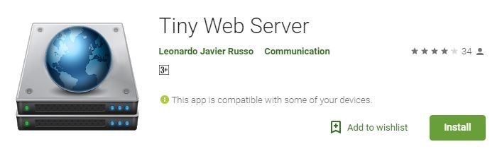 How To Turn Your Android Device Into a Web Server