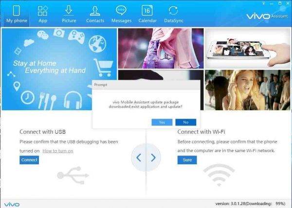 Download Vivo PC Suite/Vivo Mobile Assistant